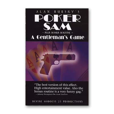 Poker Sam by Alan Bursky - Book for £14.00 Magic Shop UK