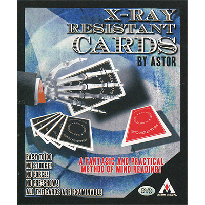 X-Ray Resistant Cards (with Marker) by Astor - Magic Direct