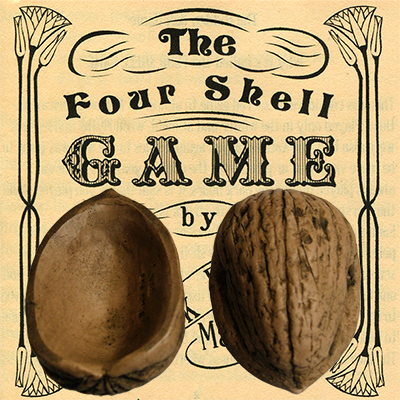 Four Superior Walnut Shells - Magic Direct